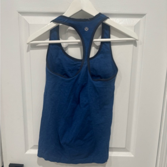 lululemon athletica | Tops | Lululemon Athletica Deep Blue Tank Top ...